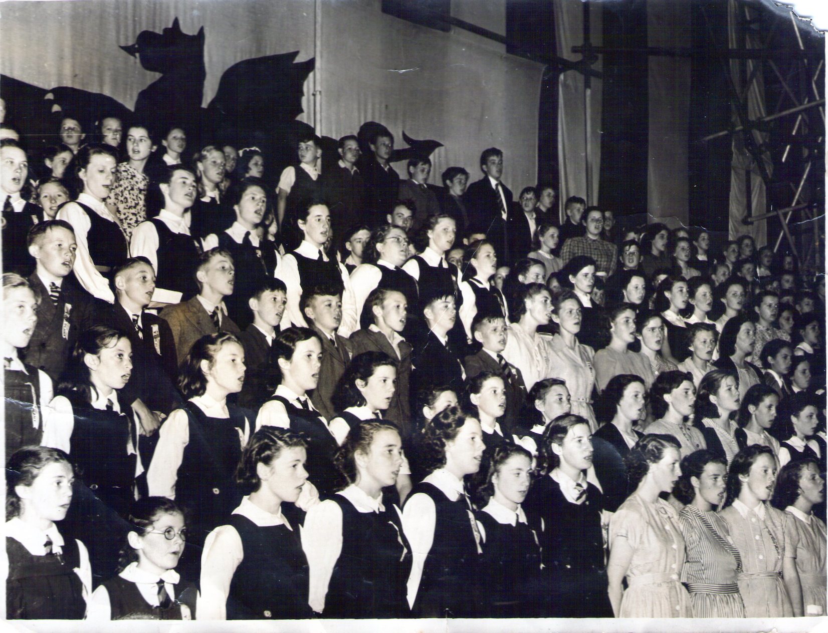 School Musical Tradition - Dr Williams School Dolgellau Wales